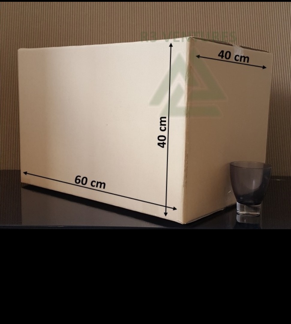 Carton Box 60x40x40cm | Moving box, Everything Else on Carousell
