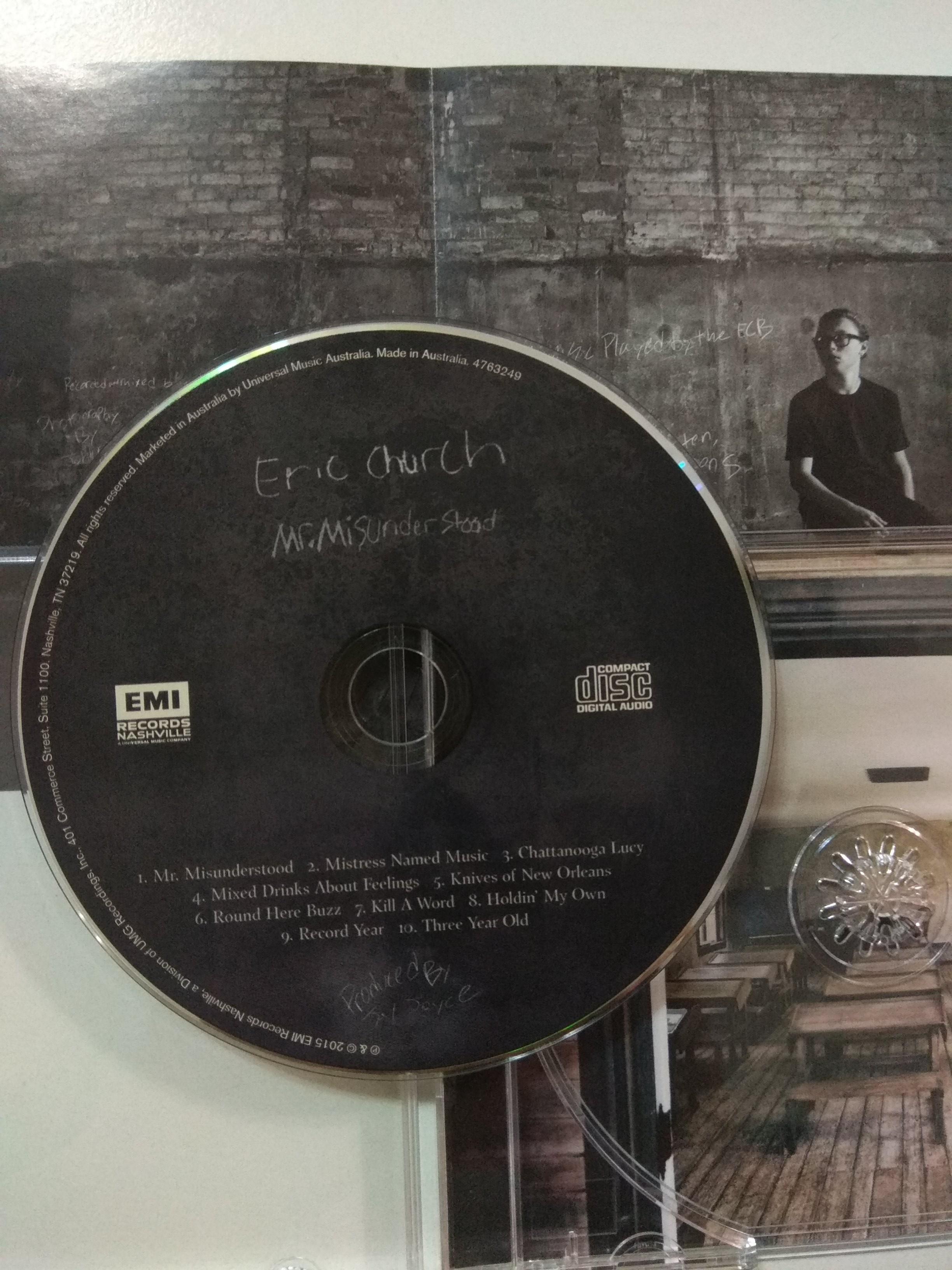 CD Eric Church - Mr. Misunderstood, Hobbies & Toys, Music & Media, CDs ...