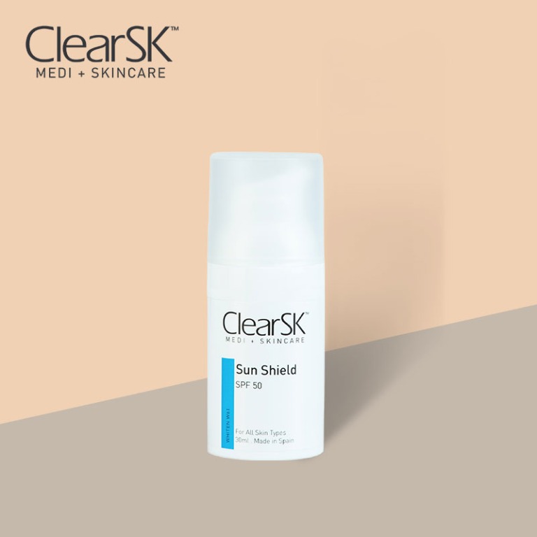 ClearSK Sunshield SPF 50 Enhanced 3D (30mL), Beauty & Personal Care ...