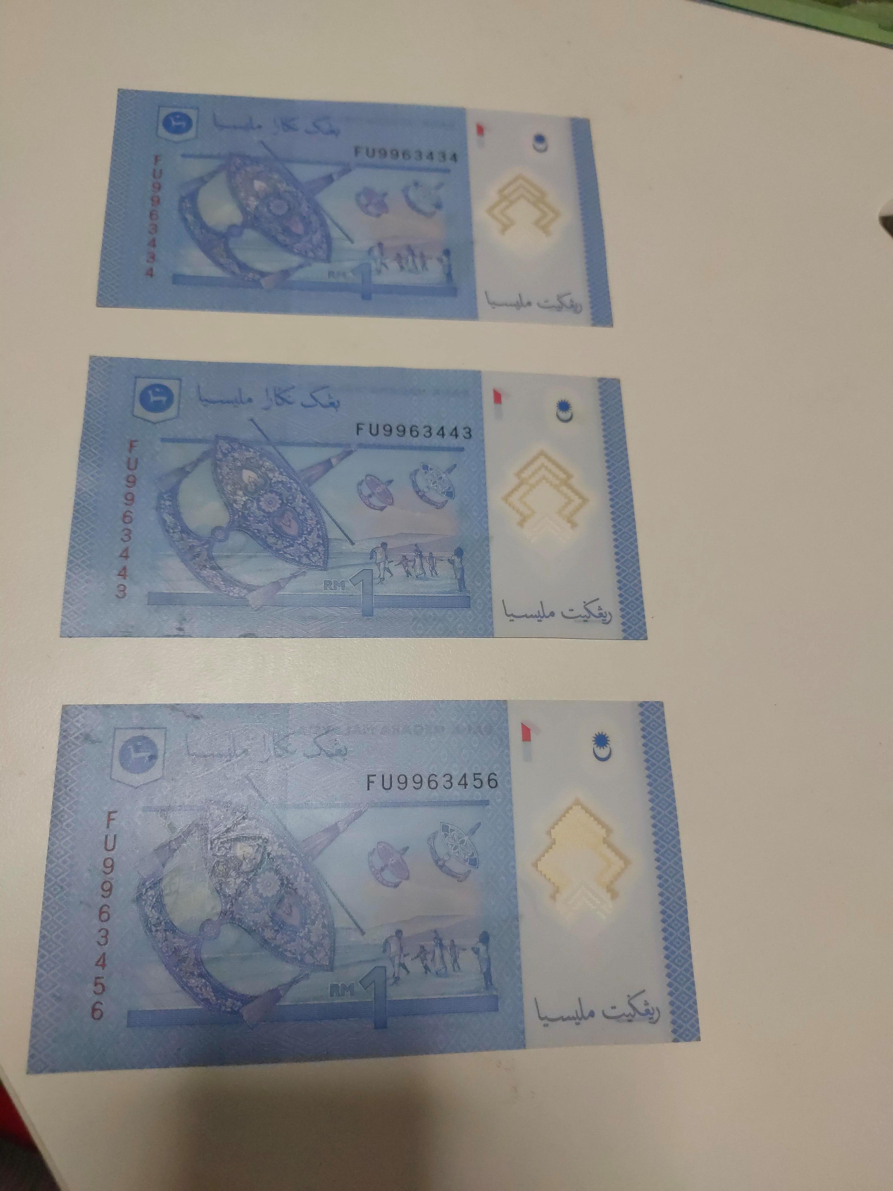 Duit Seringgit Nombor Baik, Hobbies & Toys, Collectibles & Memorabilia ...