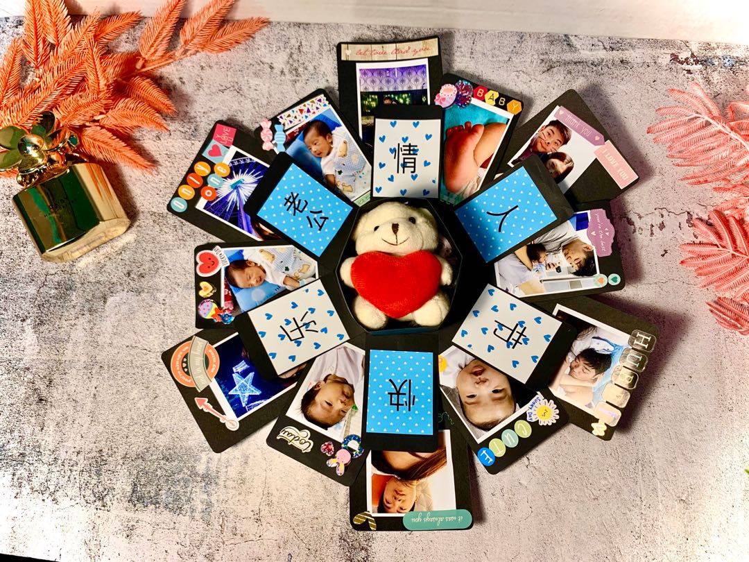 Explosion Box, Hobbies & Toys, Stationery & Craft, Handmade Craft on ...