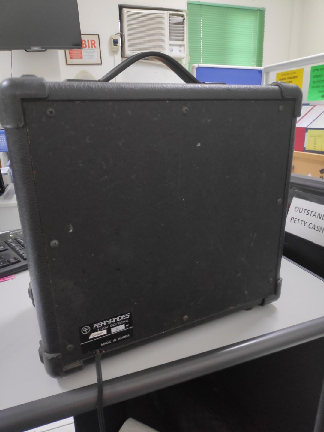 Fernandes Guitar Amplifier 30 watts, Hobbies & Toys, Music & Media, CDs ...