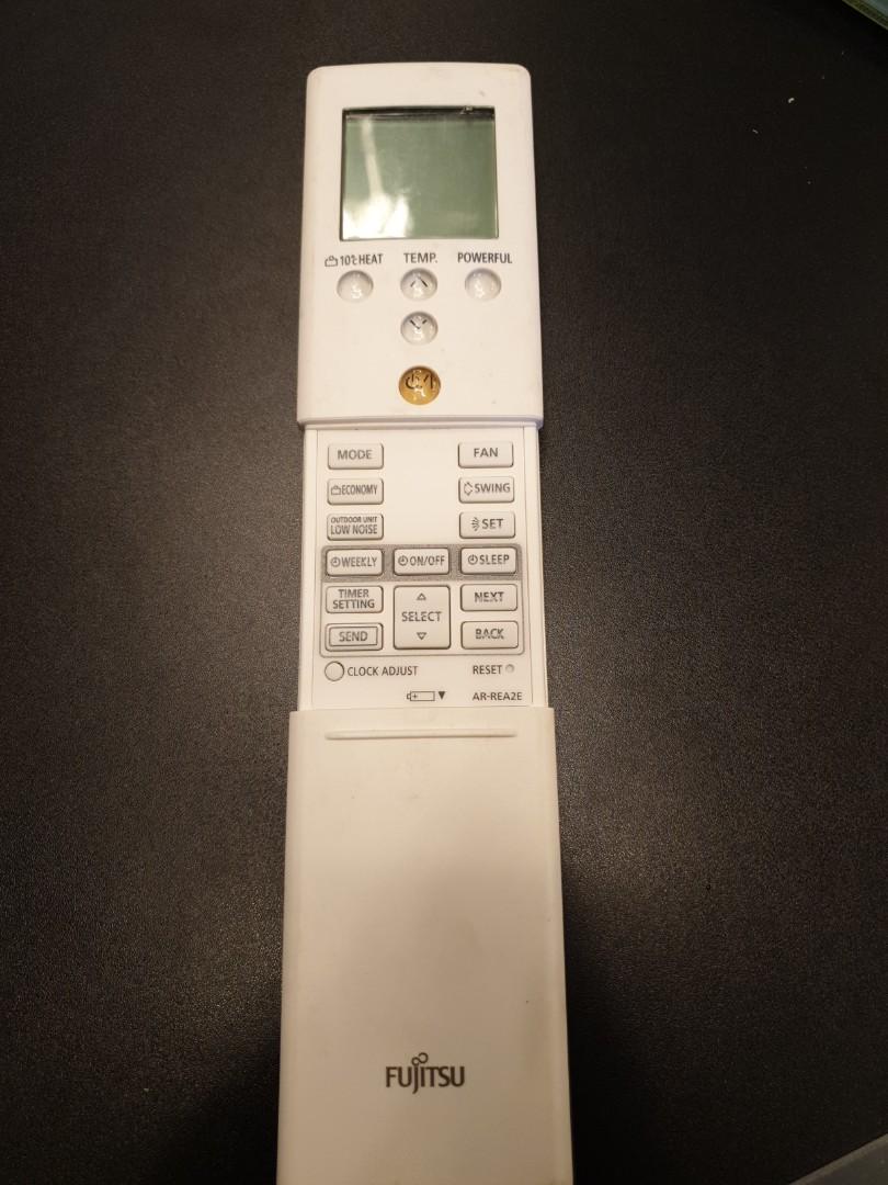Fujitsu used remote control, Furniture & Home Living, Lighting & Fans ...