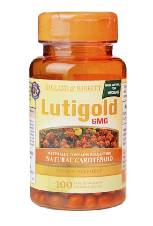 Holland & Barrett Lutigold Lutein 100 Capsules 6mg, Everything Else on ...