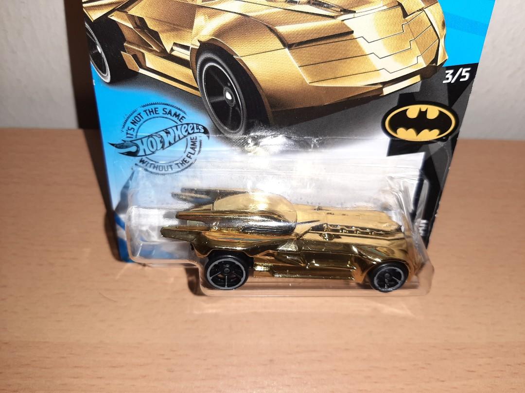 Hot Wheels - Batman Batmobile (Gold Version), Hobbies & Toys, Toys ...