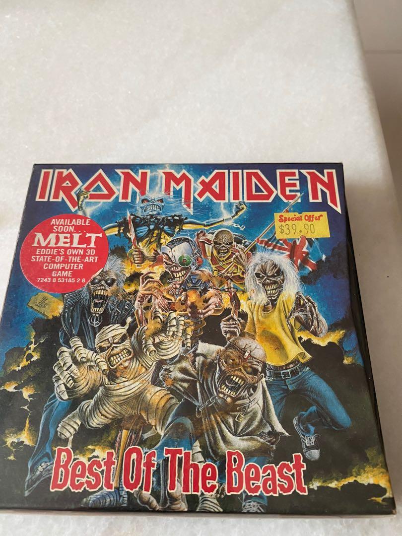 Iron Maiden CD Box Set, Music & Media, CDs, DVDs & Other Media on Carousell