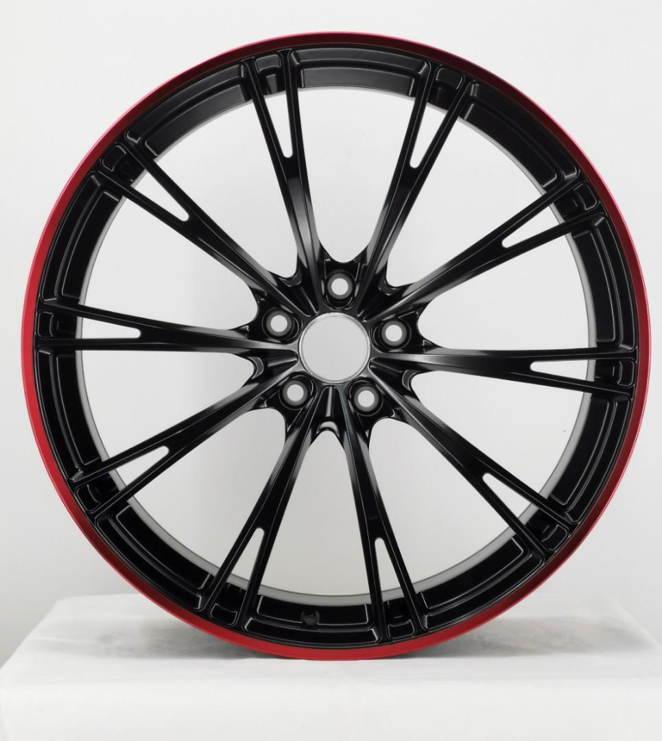 Like new 20 inch forged rims & tyres, Car Accessories, Tyres & Rims on ...