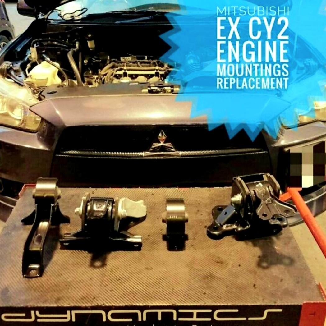 Mitsubishi EX CY2/CY4 & Lancer CS3 : Engine Mountings Replacement, Car ...