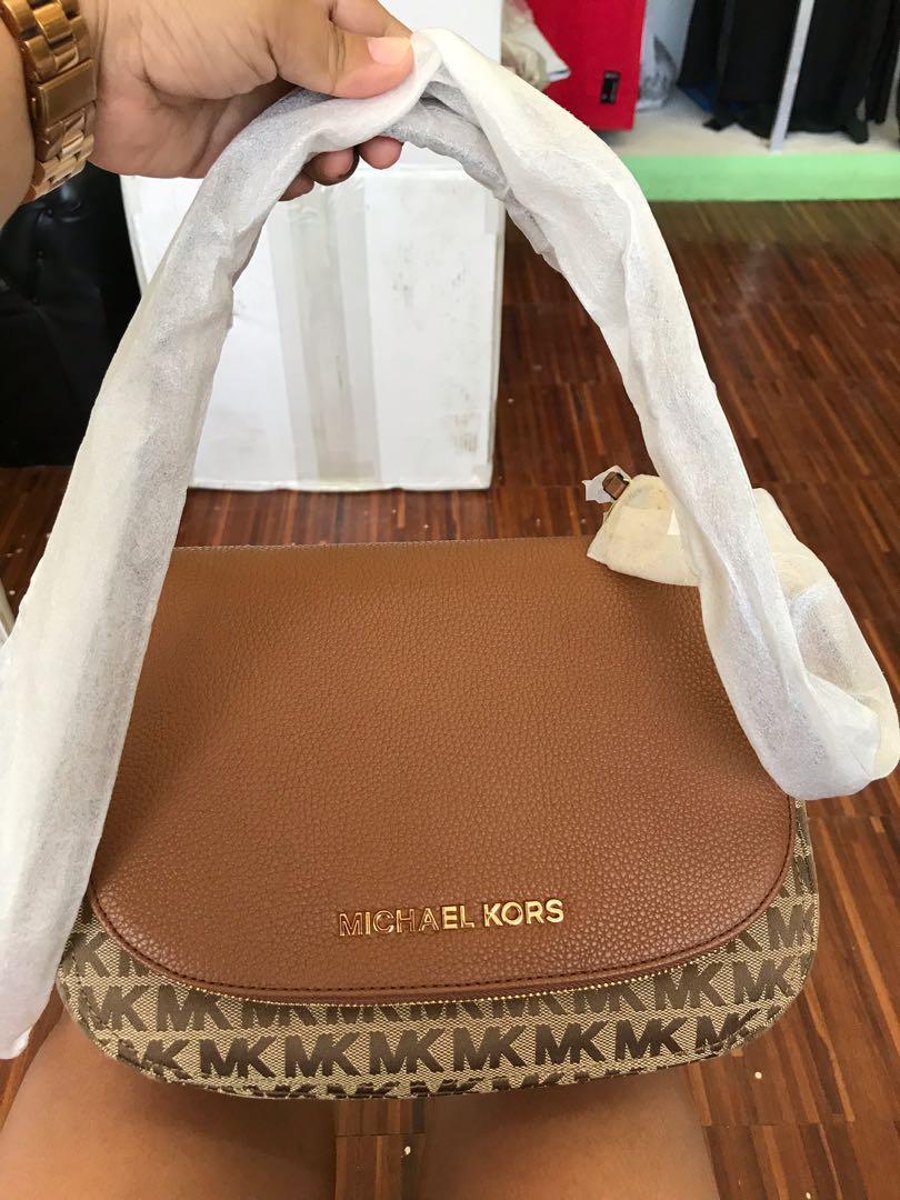MK 2 way bag, Women's Fashion, Bags & Wallets, Cross-body Bags on Carousell