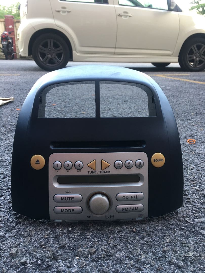 Myvi First Model Radio Player, Auto Accessories on Carousell