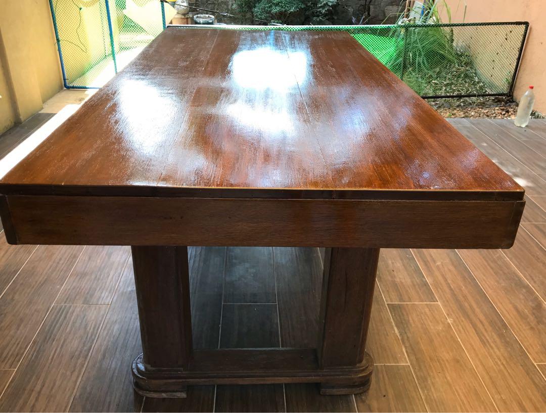 Narra Dining Table, Furniture & Home Living, Furniture, Tables & Sets ...