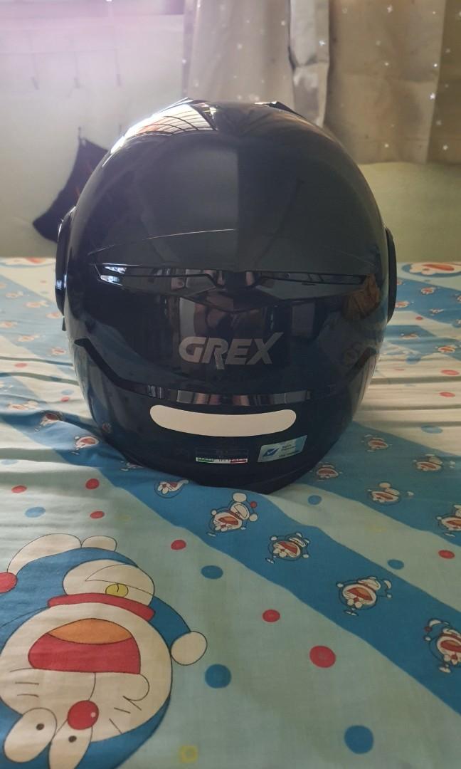 Nolan Grex modular helmet, Motorcycles, Motorcycle Apparel on Carousell