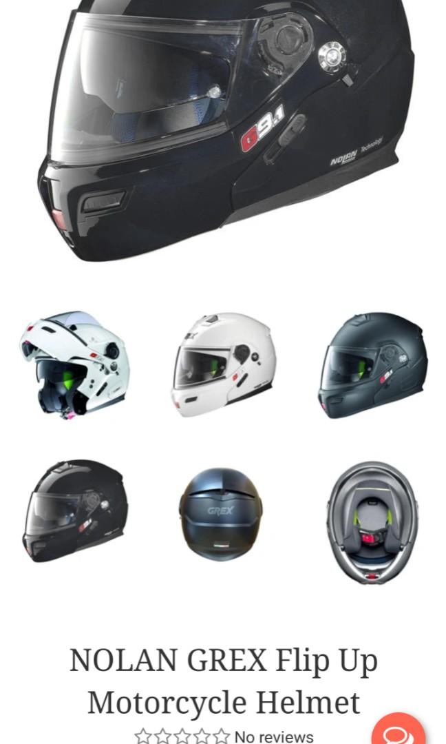 Nolan Grex modular helmet, Motorcycles, Motorcycle Apparel on Carousell