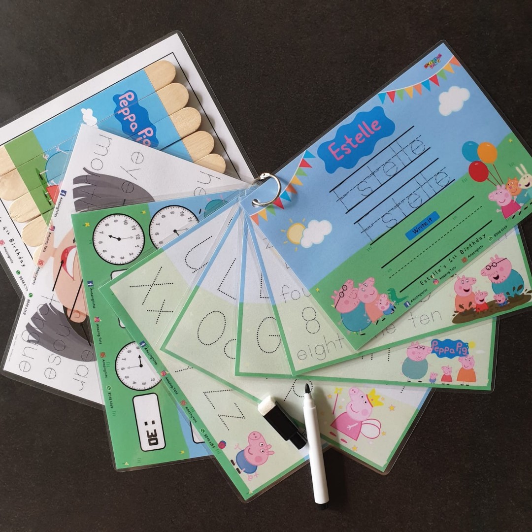 Peppa Pig activity set, Babies & Kids, Toys & Walkers on Carousell