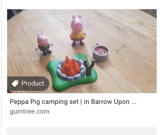 Peppa Pig Campfire Set (original), Hobbies & Toys, Toys & Games on ...