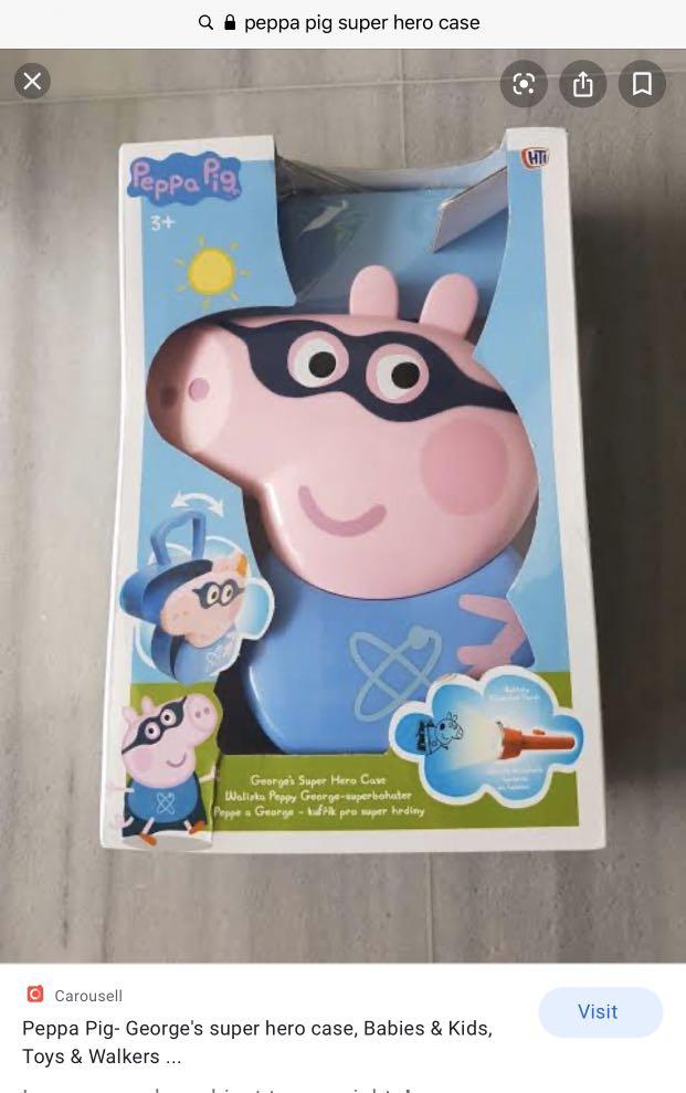 Peppa Pig Superhero Set (original), Babies & Kids, Infant Playtime on ...