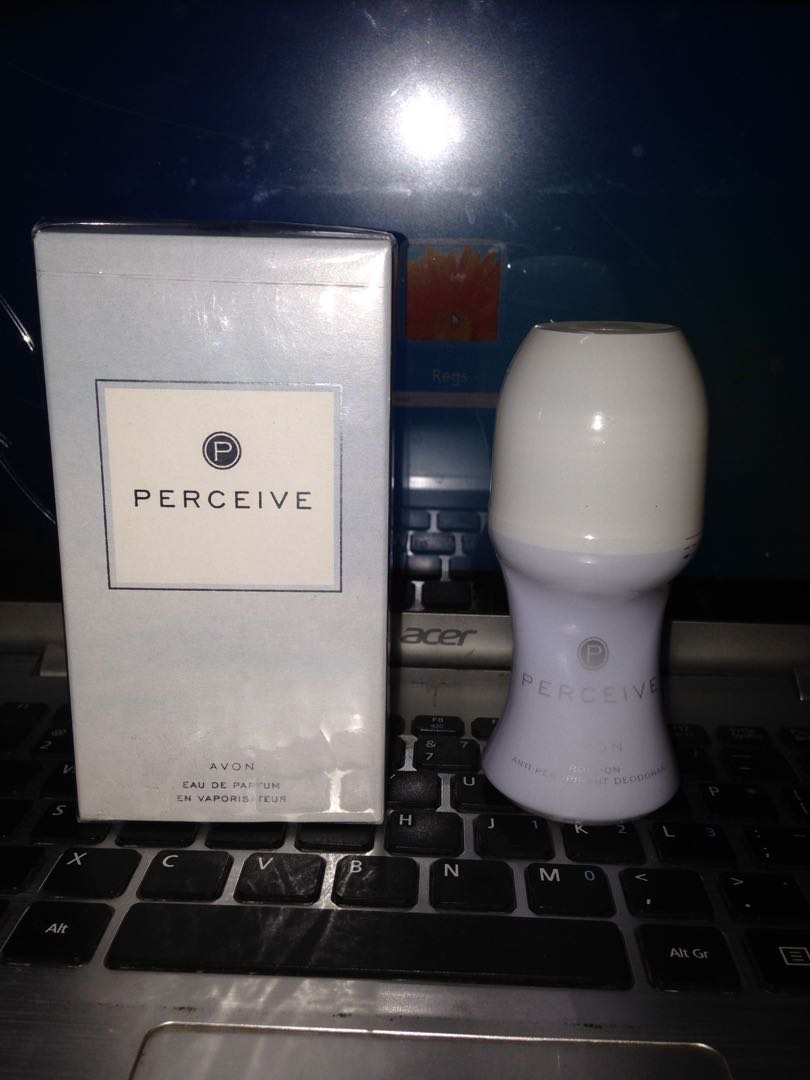 Perceive Avon Eai de Parfum and Avon Roll on Deodorant, Beauty ...