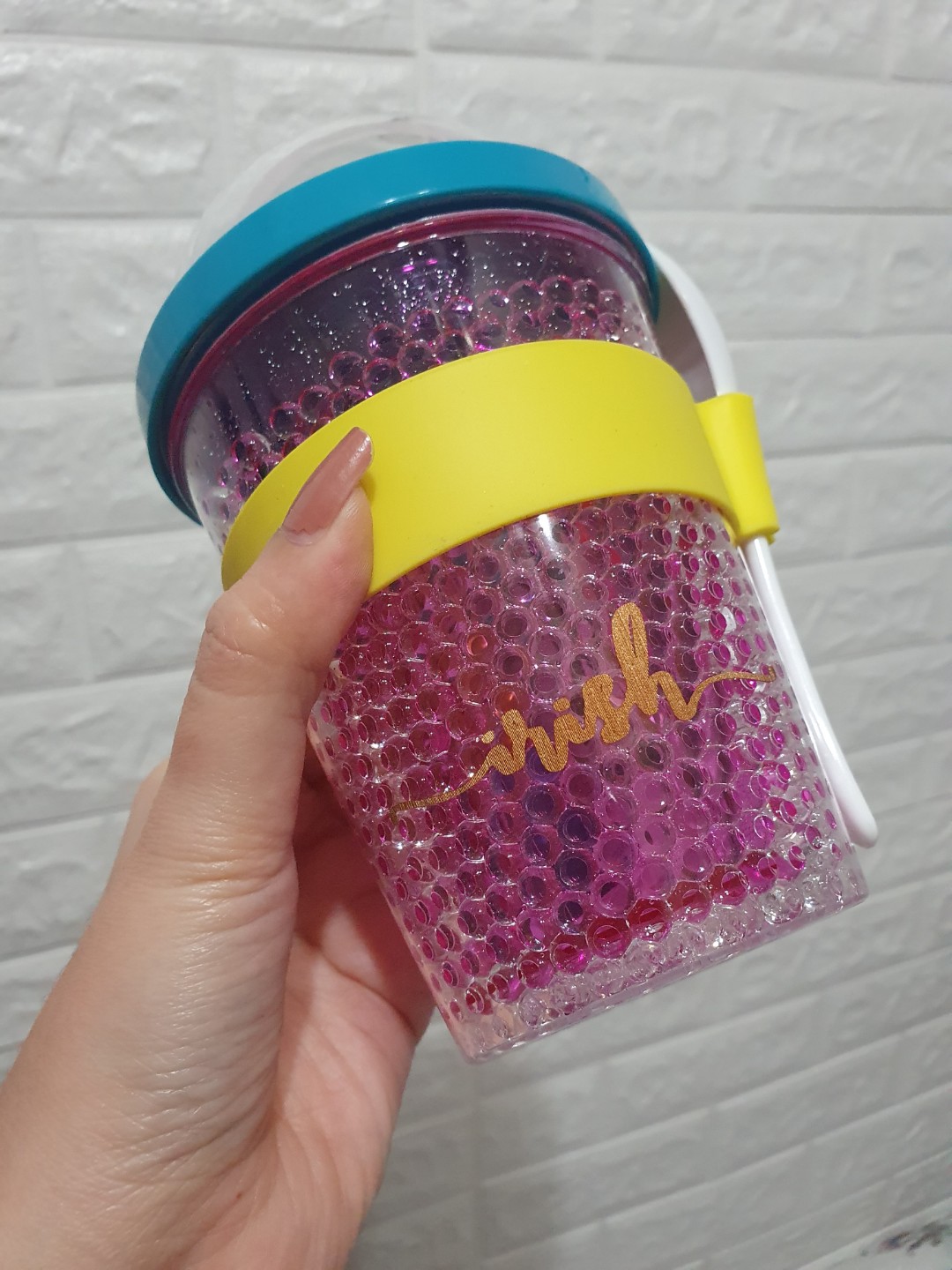 Personalized Yogurt Container, Design & Craft, Handmade Craft on Carousell