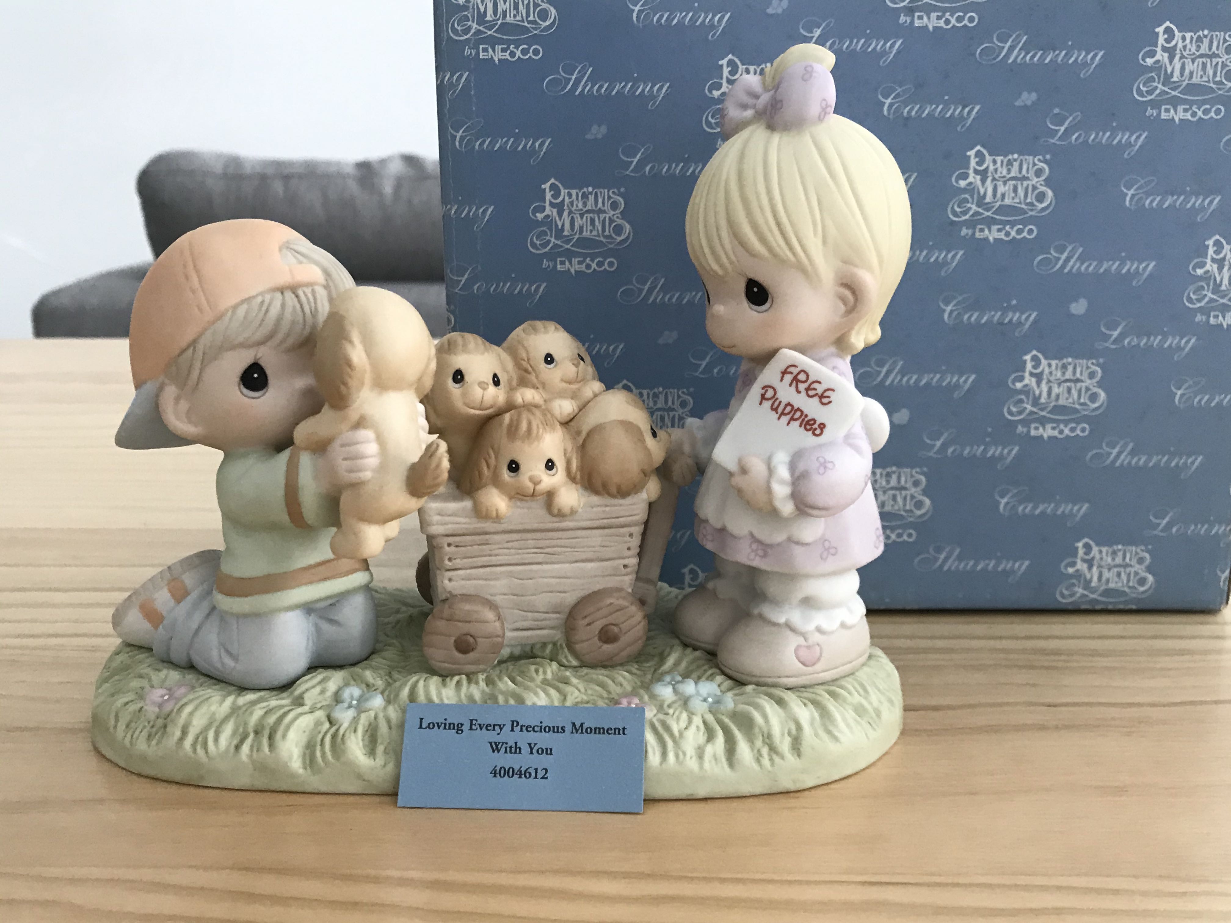 Precious Moments Figurine - Loving Every Precious Moment With You ...