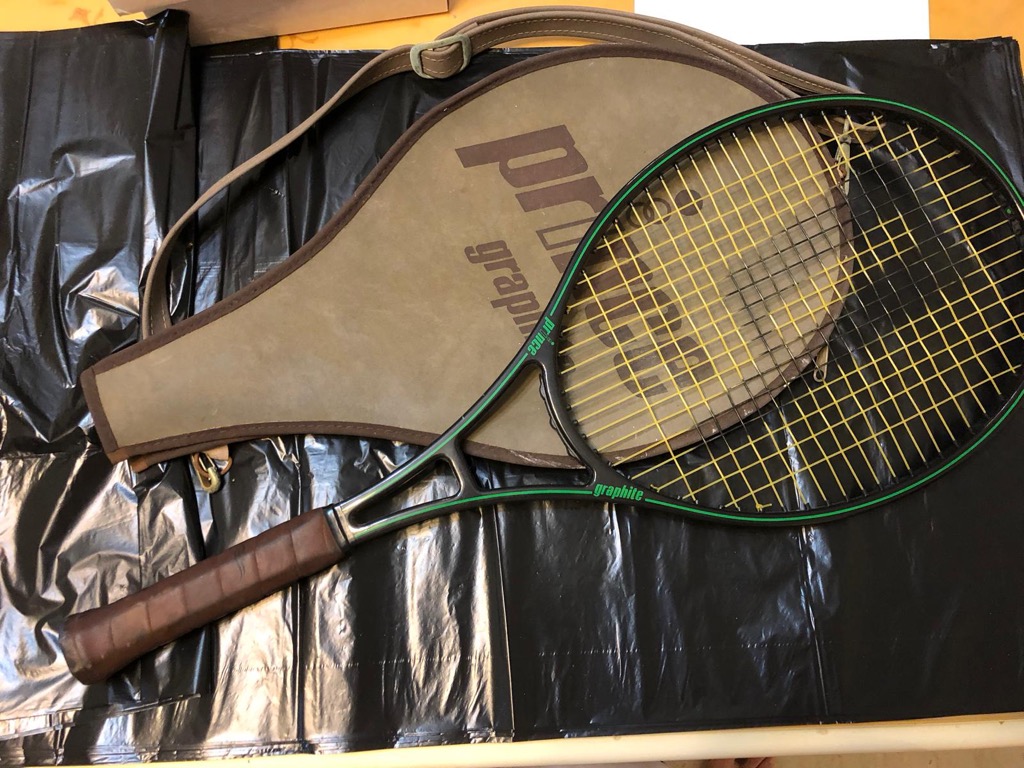 Prince Graphite Tennis Racket, Sports Equipment, Sports & Games, Racket ...