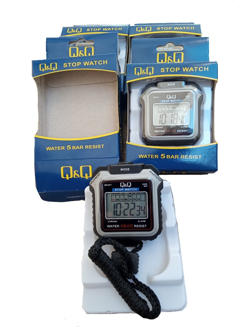 QQ stop watch, Sports Equipment, Exercise & Fitness, Cardio & Fitness ...