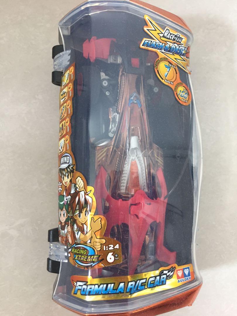 Race-Tin Flash & Dash 2 Formula R/C Car, 興趣及遊戲, 玩具 & 遊戲類 - Carousell