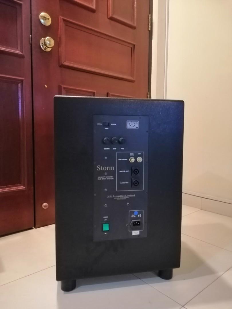 Rel Storm Subwoofer. Made In UK., Electronics, Audio on Carousell