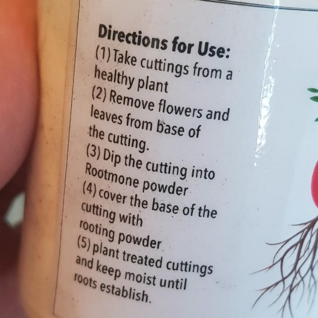 Rootmone 30g (IBA Rooting Hormone for rooting plants), Furniture & Home ...