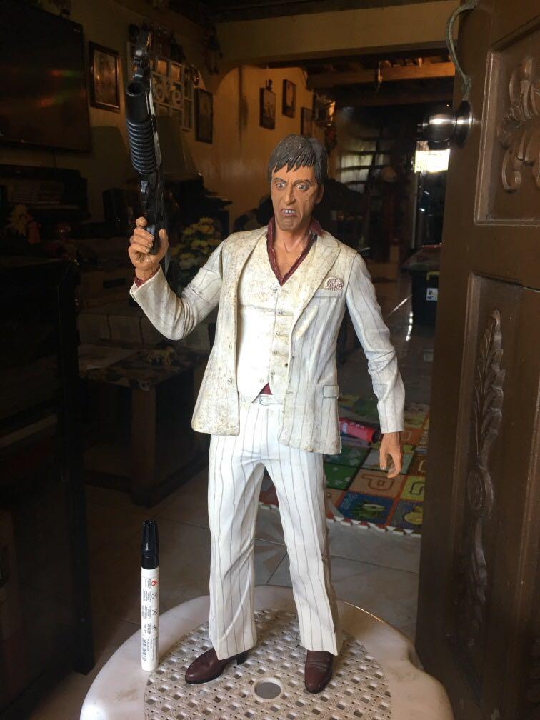 Scarface Al Pacino Tony Montana SCARFACE 18” NECA Figure, Hobbies ...