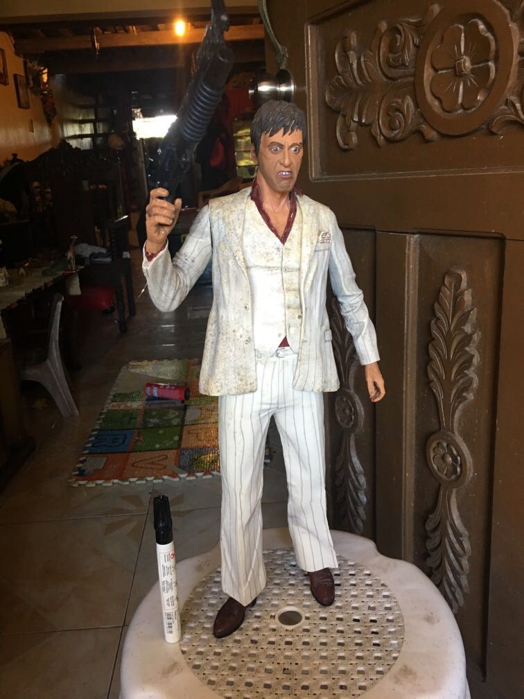Scarface Al Pacino Tony Montana SCARFACE 18” NECA Figure, Hobbies ...
