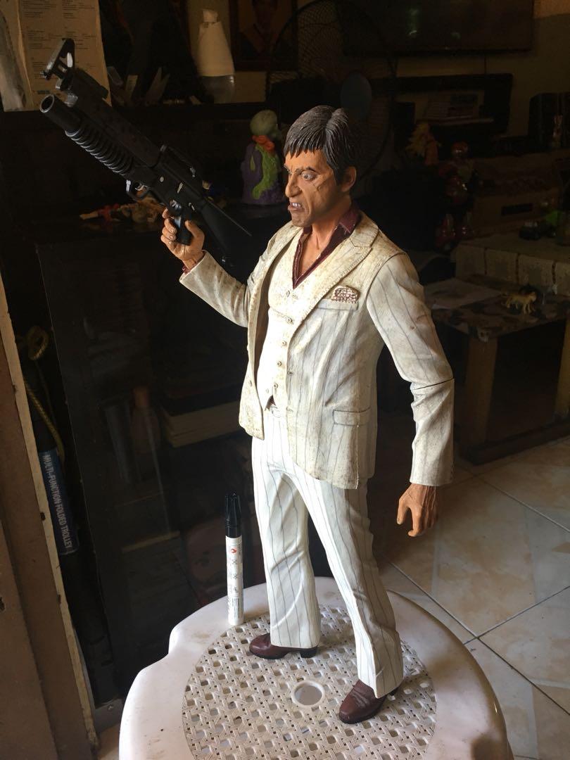 Scarface Al Pacino Tony Montana SCARFACE 18” NECA Figure, Hobbies ...