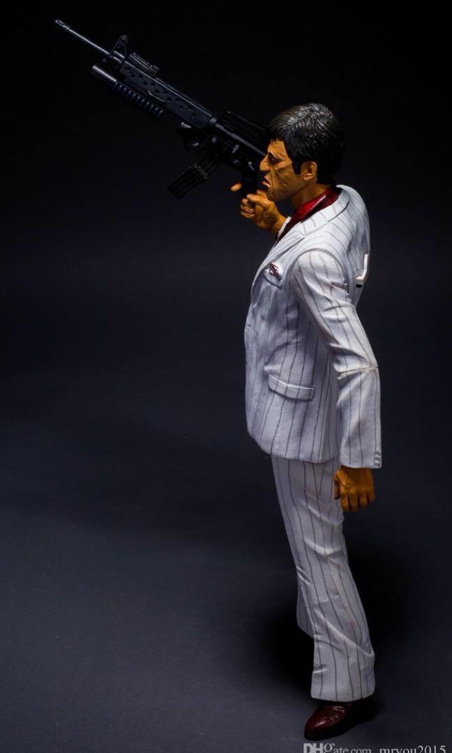 Scarface Al Pacino Tony Montana SCARFACE 18” NECA Figure, Hobbies ...