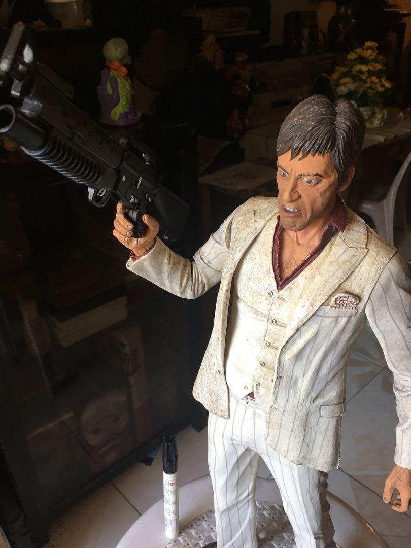 Scarface Al Pacino Tony Montana SCARFACE 18” NECA Figure, Hobbies ...