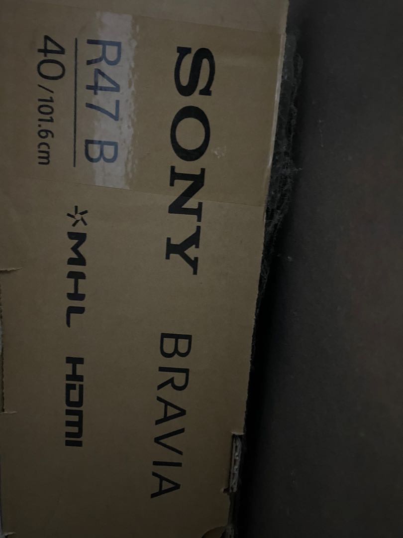 SONY BRAVIA 40” TV KDL-40R470B, TV & Home Appliances, TV ...