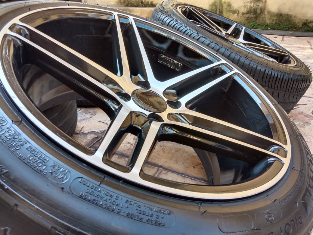 Sport Rim Vossen CV5 17 pcd100, Auto Accessories on Carousell
