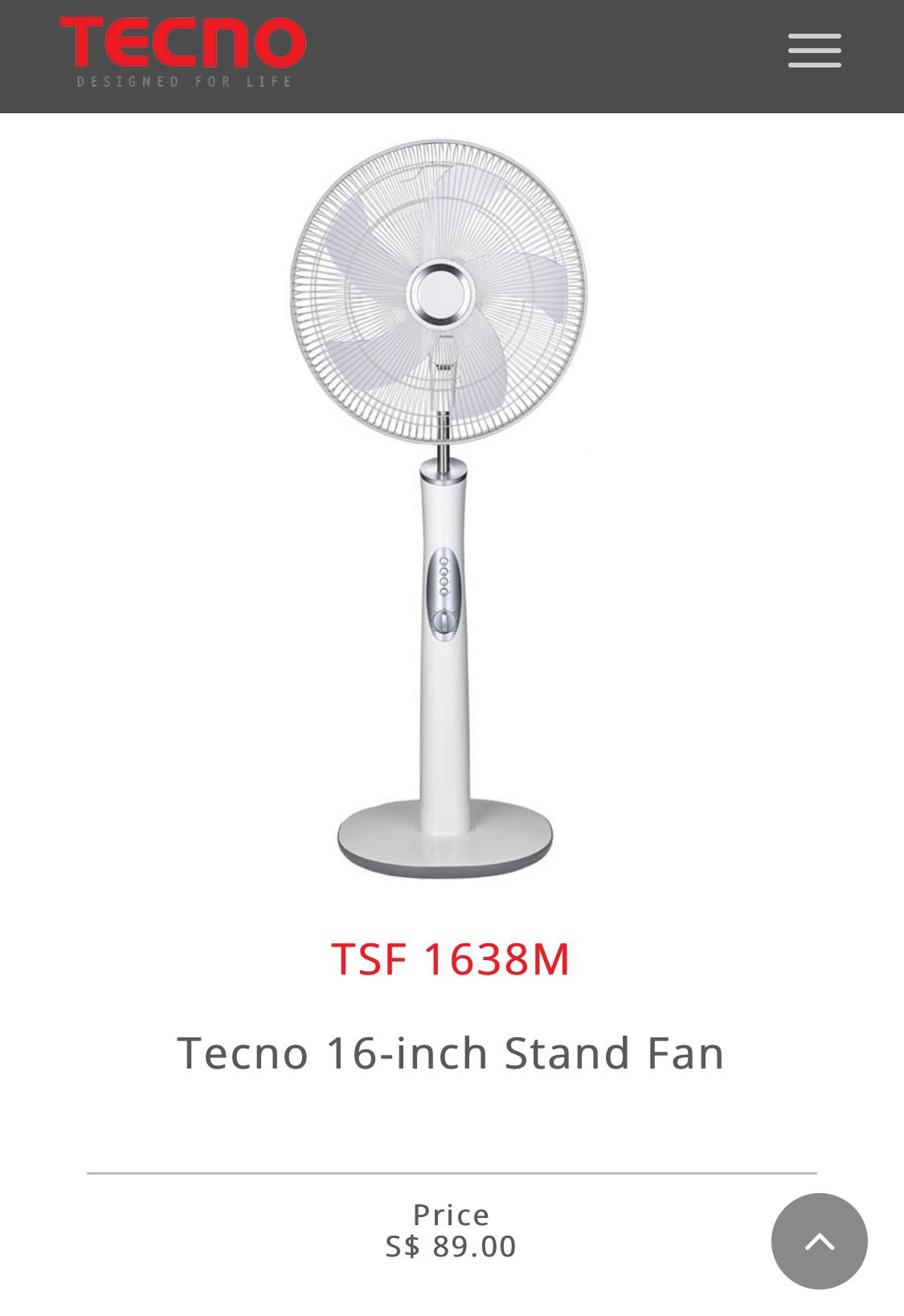 Standing Fan, Furniture & Home Living, Lighting & Fans, Fans on Carousell