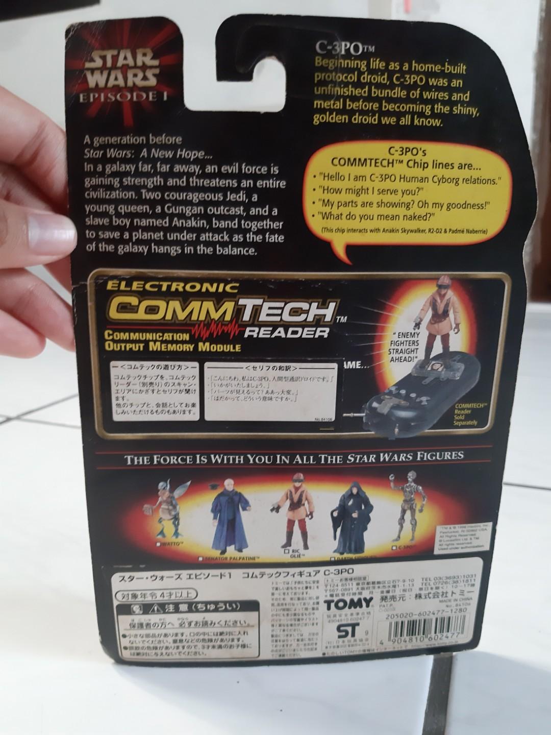 Star Wars Episode 1 C-3PO figure by Hasbro Japan, Hobbies & Toys ...