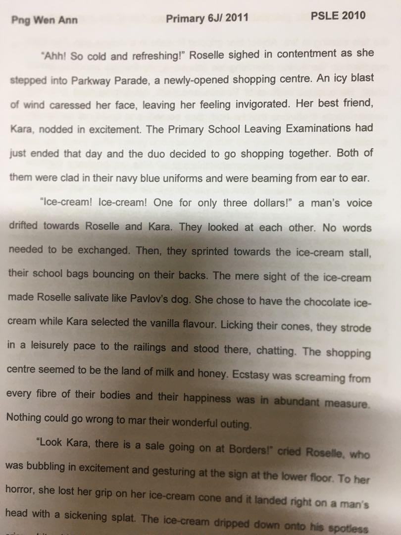 2021 Tao Nan composition | P3 | P4 | P5 | P6 | PSLE | 2020 | english ...