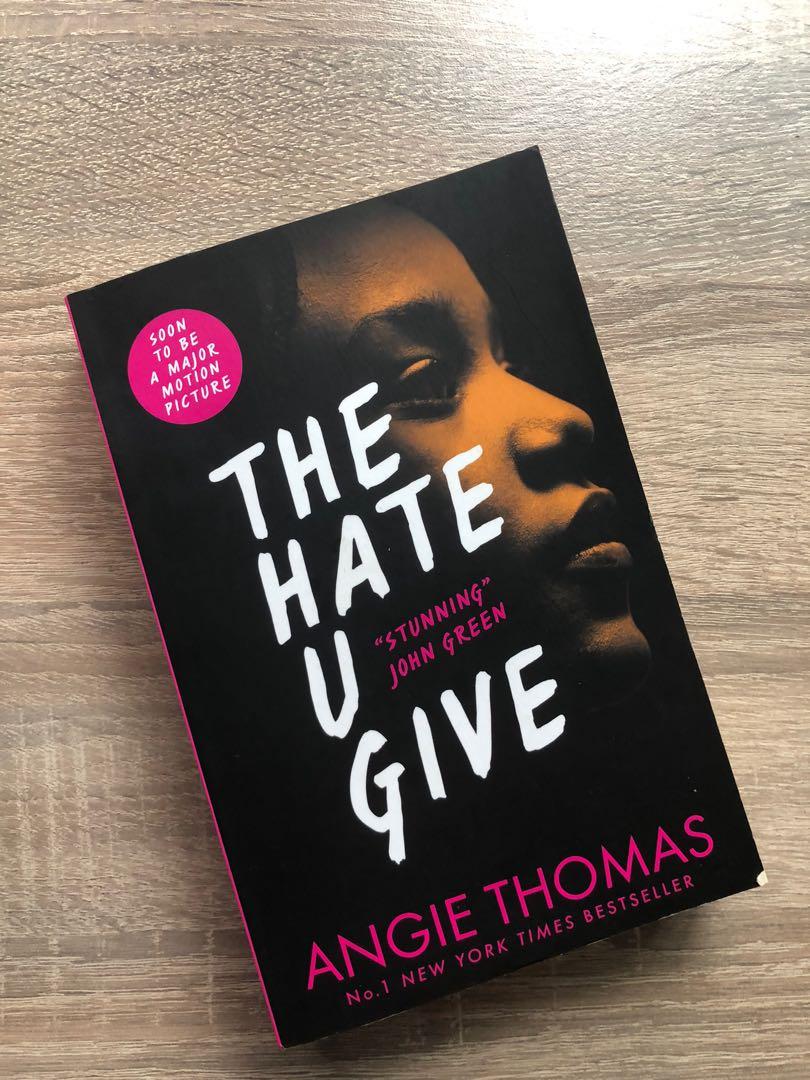The Hate U Give - Angie Thomas, Hobbies & Toys, Books & Magazines, Fiction & Non-Fiction on ...