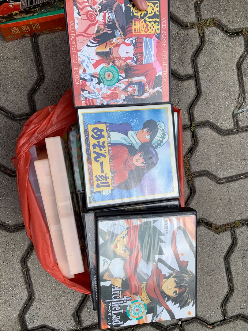 Various VCD, DVD old school drama, cartoon and movie, Hobbies & Toys ...