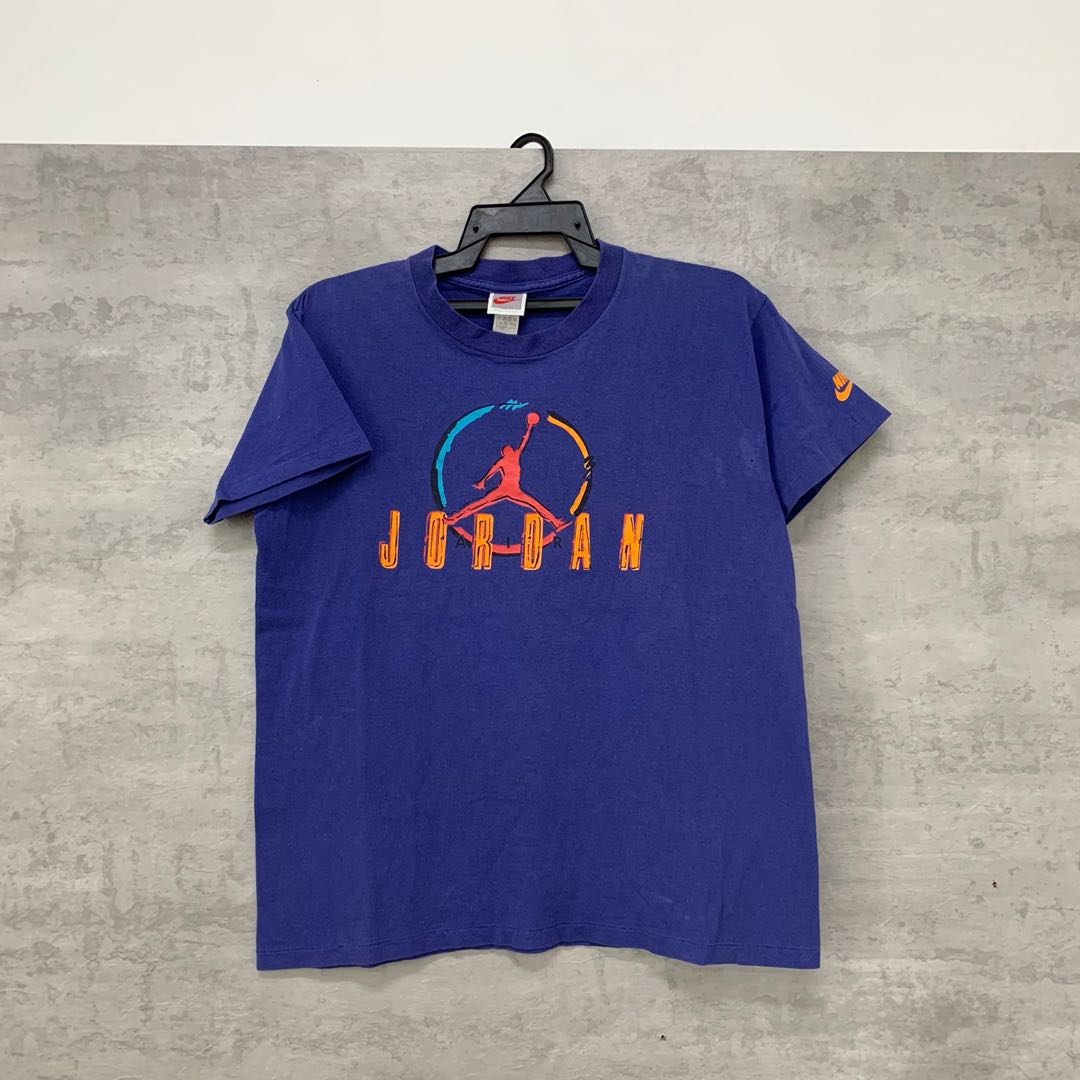 Vintage Nike Air Jordan 90s, Men's Fashion, Tops & Sets, Tshirts & Polo ...
