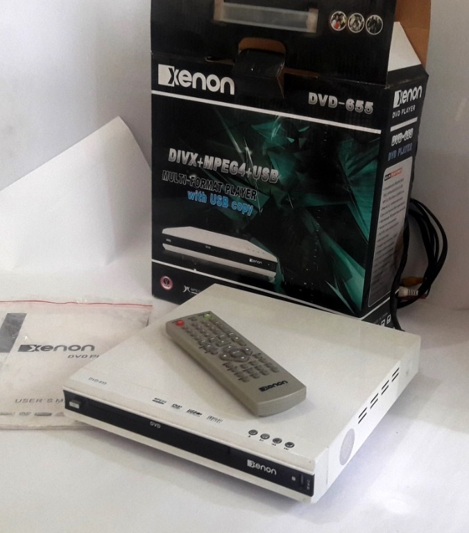 Xenon DVD Player with USB port, TV & Home Appliances, TV ...