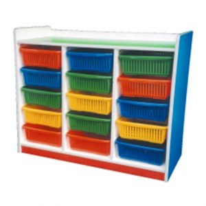 15 Basket Manipulative Storage Shelf, Furniture & Home Living ...