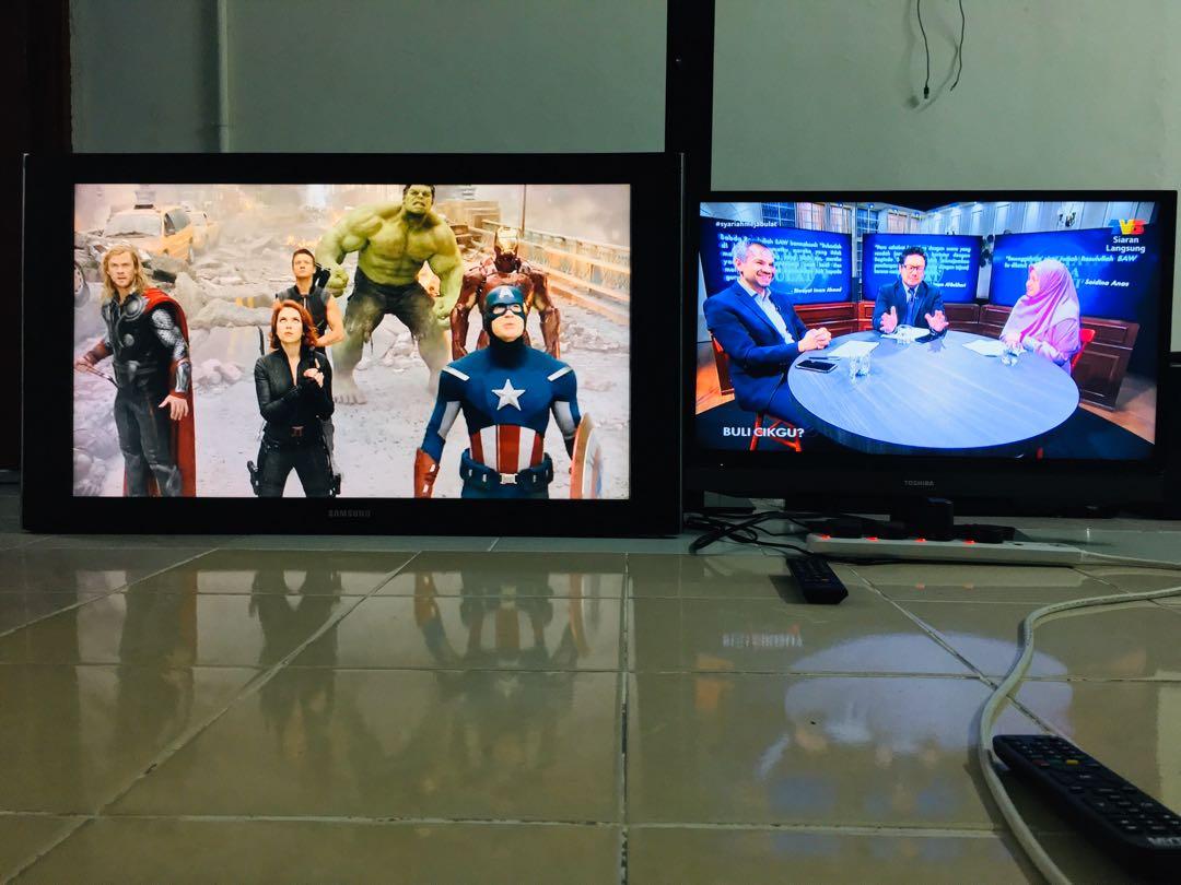 2TV UNTUK SATU HARGA, TV & Home Appliances, TV & Entertainment, Media ...