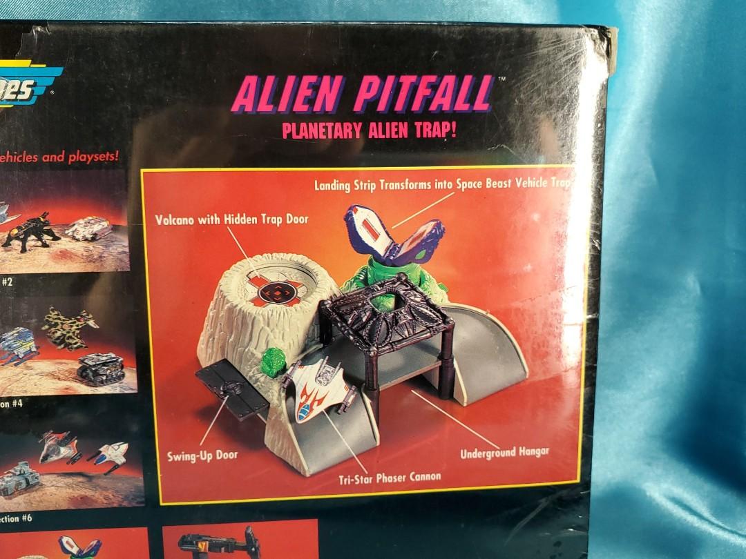 迷你先鋒 1994年 絕版 galoob Micro Machines Space Alien Pitfall Planetary Alien ...