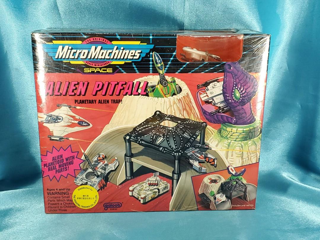 迷你先鋒 1994年 絕版 galoob Micro Machines Space Alien Pitfall Planetary Alien ...