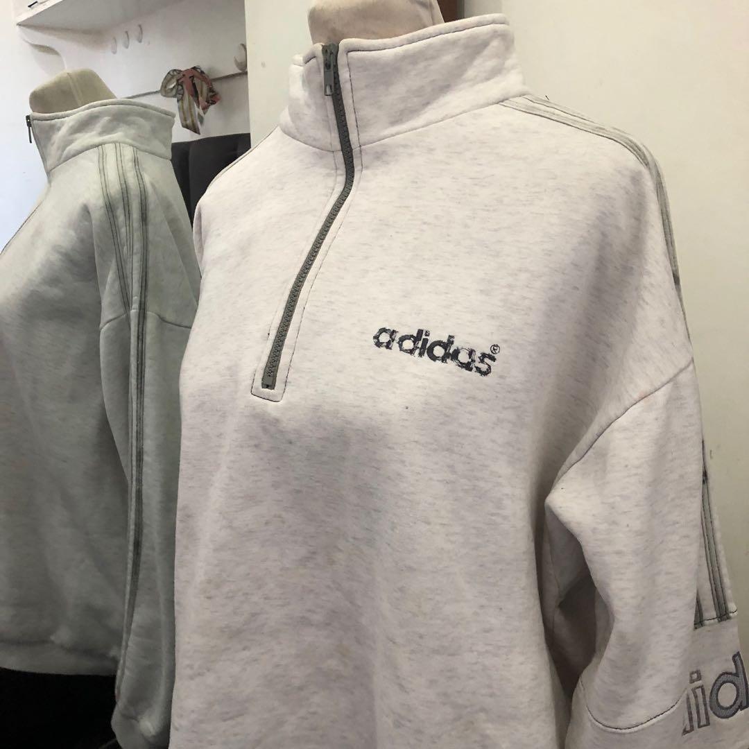 Adidas turtle neck jacket, Men's Fashion, Tops & Sets, Hoodies on Carousell
