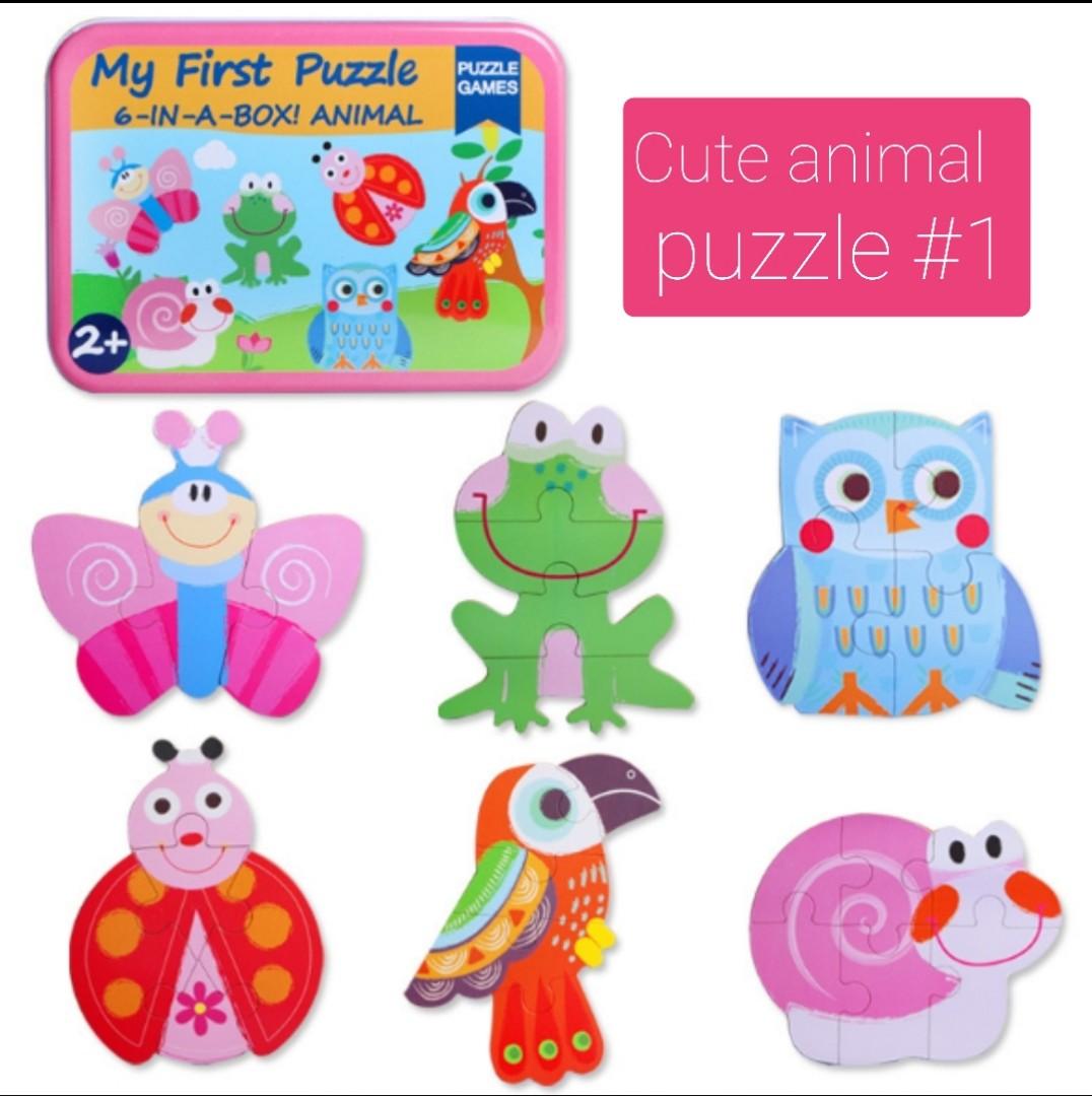 Animal Puzzle Set 3, Hobbies & Toys, Toys & Games on Carousell