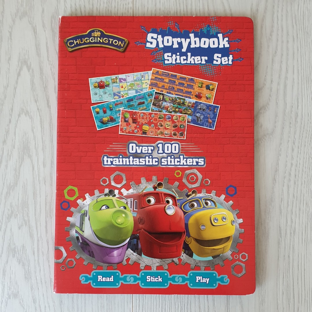 Chuggington Sticker Storybook, Hobbies & Toys, Books & Magazines ...