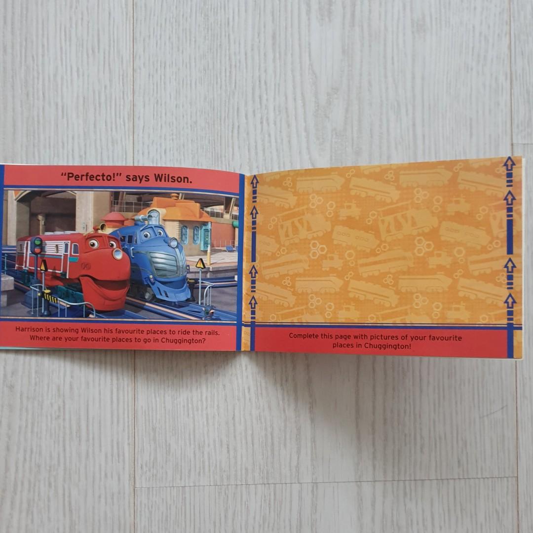 Chuggington Sticker Storybook, Hobbies & Toys, Books & Magazines ...